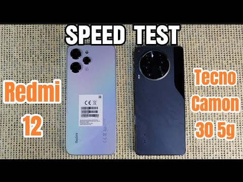 REDMI 12 vs. TECNO CAMON 30 5G | SPEED TEST
