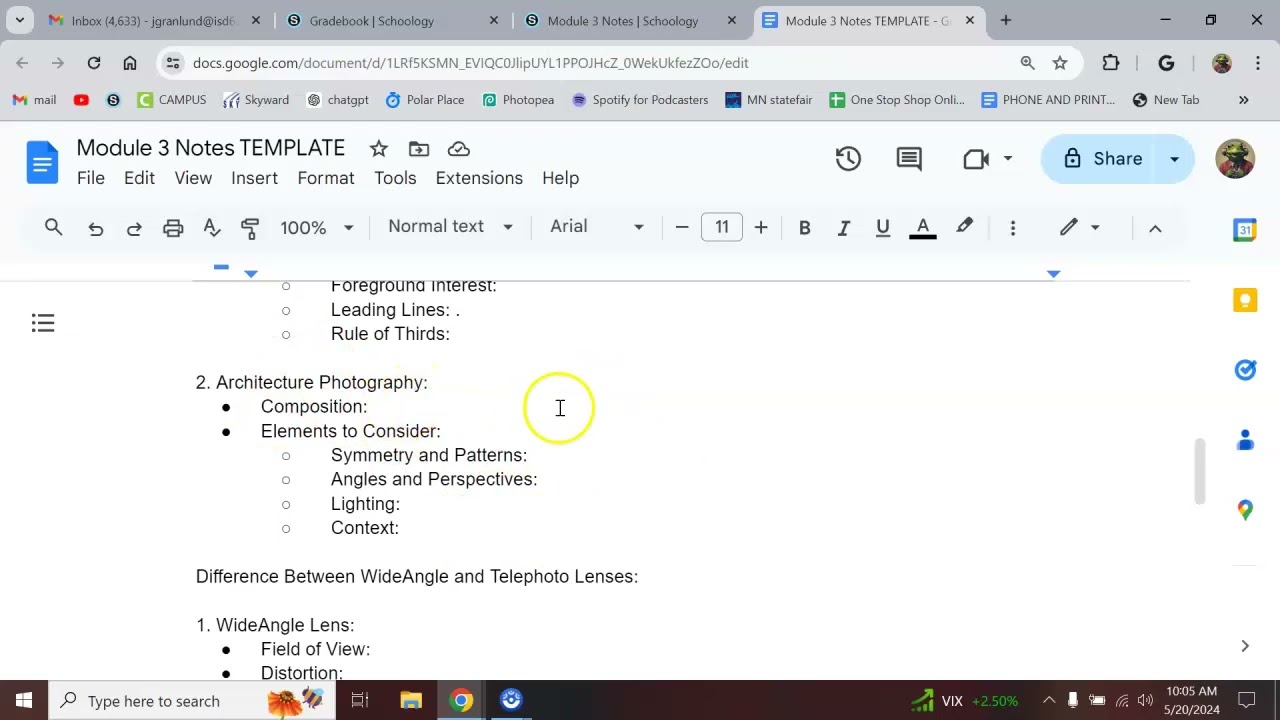 photo online: Module 3 notes