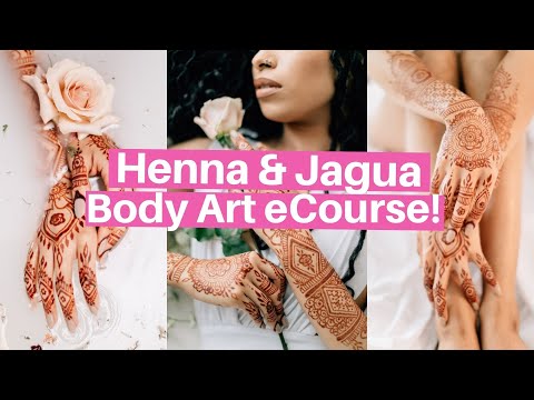 Become a PROFESSIONAL HENNA and JAGUA BODY ARTIST with Henna Sooq!