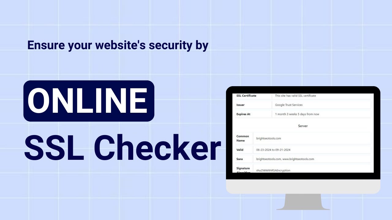 How to Check SSL Certificate with SSL Checker Tool - Ultimate Tutorial!