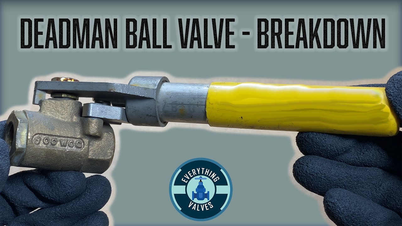 Deadman Ball Valve explained. How does a Deadman's handle work. Spring return ball valve handle.