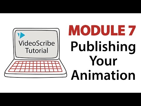 VideoScribe Tutorial 7: Publishing Your Whiteboard Animation
