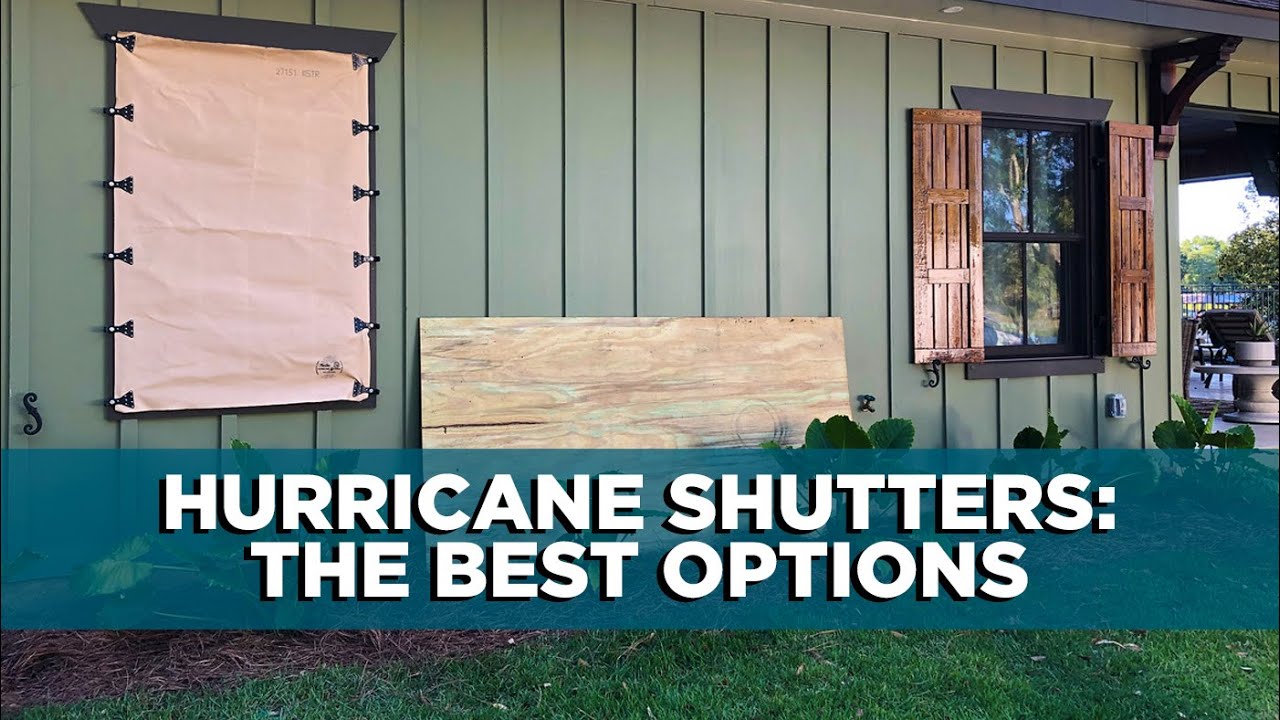 Hurricane Shutters: The Best and Most Affordable Options