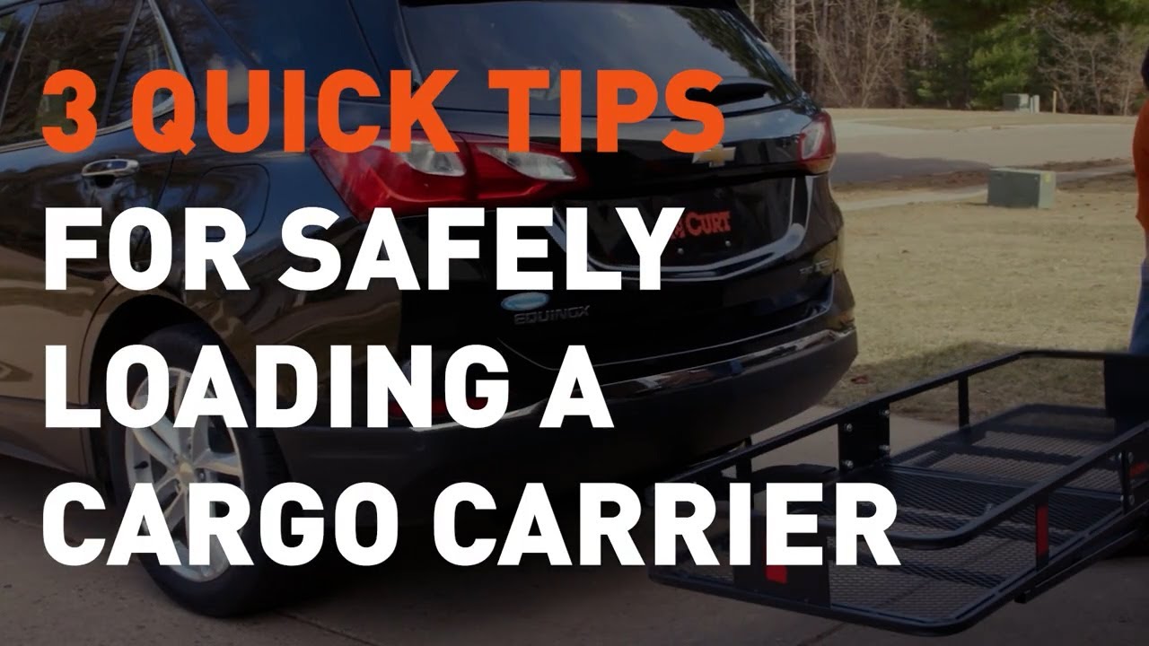 3 Tips for Loading a Hitch Cargo Rack