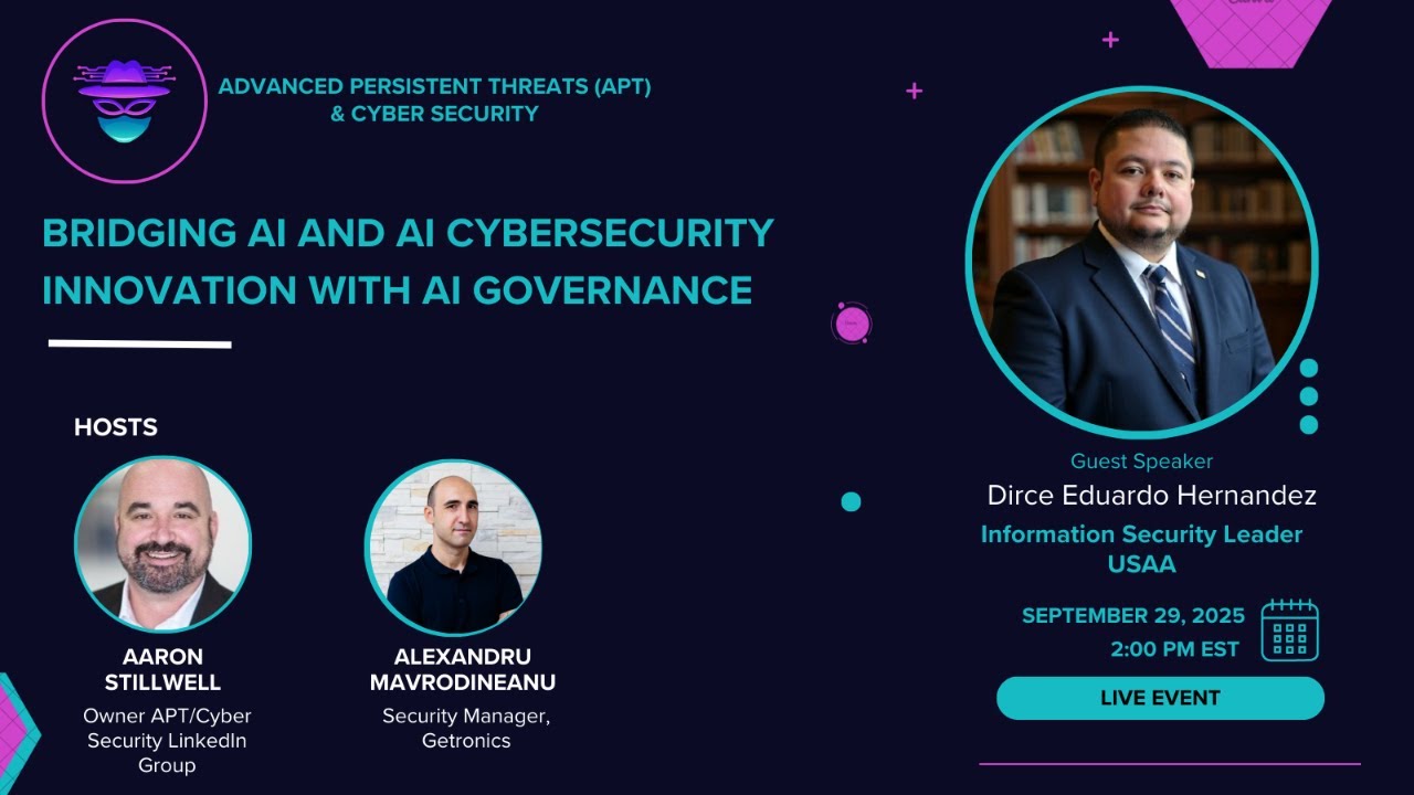 Bridging AI and AI Cybersecurity Innovation with AI Governance