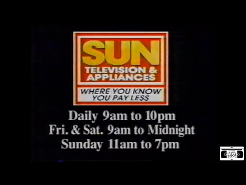 Sun Television & Appliances Commercial - 1993