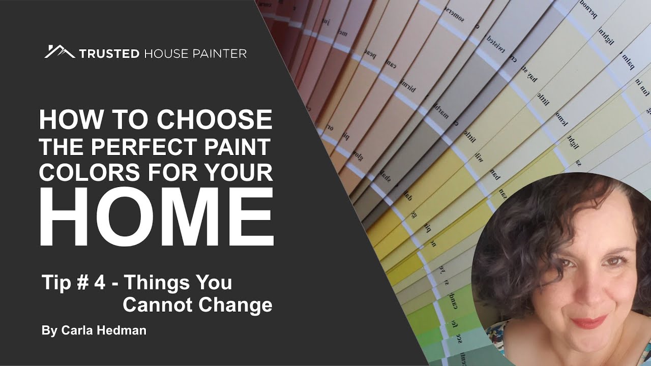 Interior Color Design Tip #4 - Things You Cannot Change