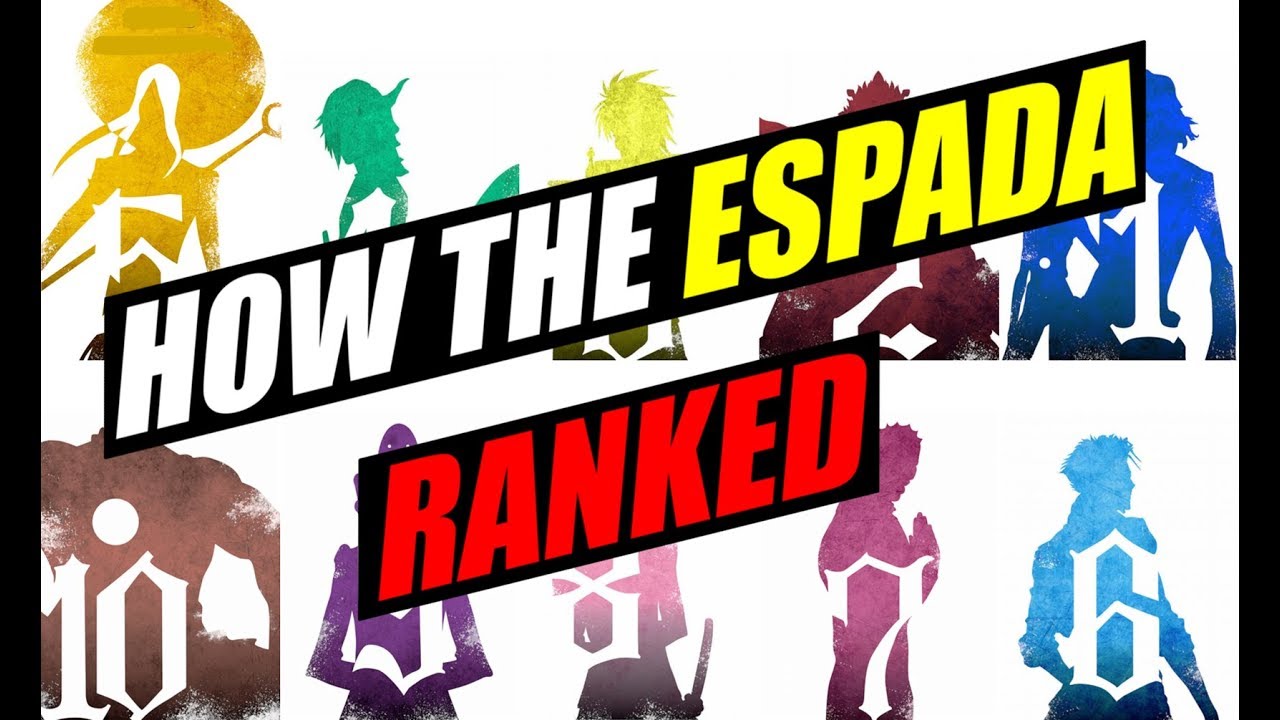 Espada Rankings EXPLAINED!