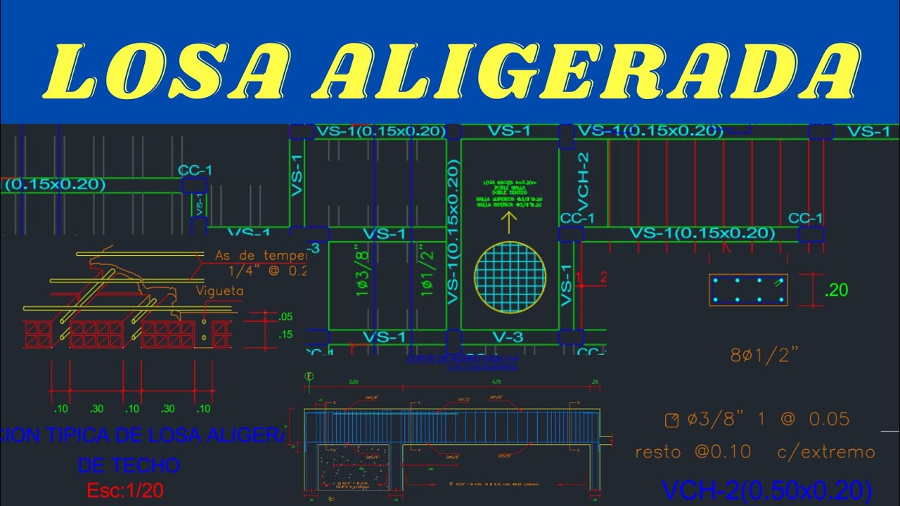 lectura de planos estructurales losa aligerada