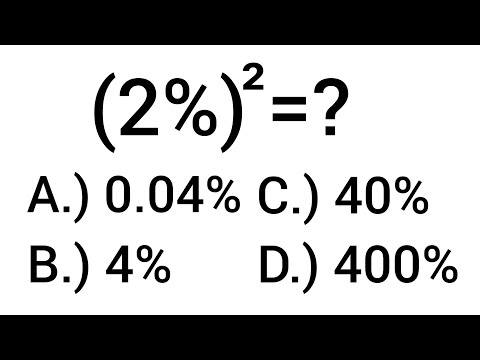A Nice Percents Problem with Square