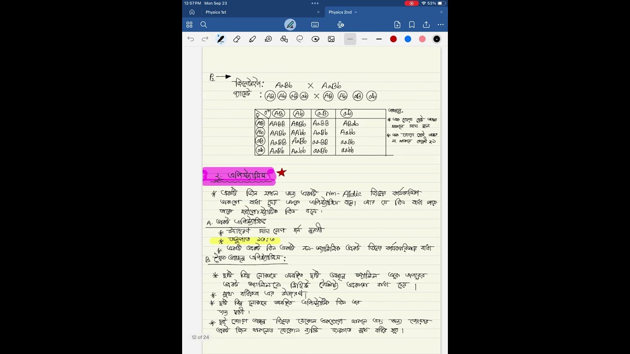HSC Biology notes