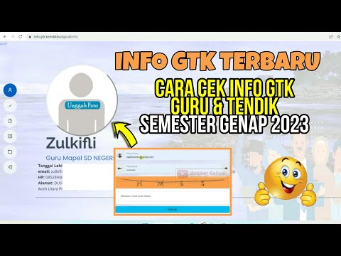 CARA BARU CEK INFO GTK GURU & TENDIK 2023