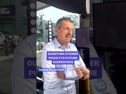 Guenther Steiner Picks F1's Future Superstars | 10 News First #formula1 #f1 #drivetosurvive