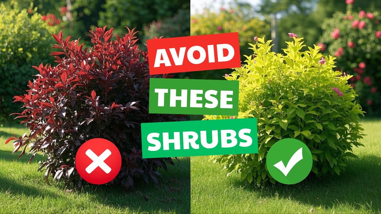 😱 7 Small Garden Shrubs You Should AVOID—What to Plant Instead!