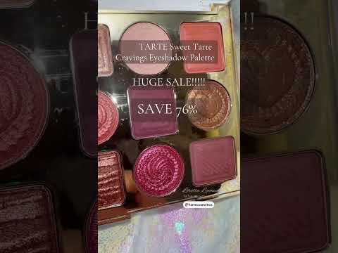 Score Tarte's 9-Color Eyeshadow Palette for Just $8! #fok #tarte