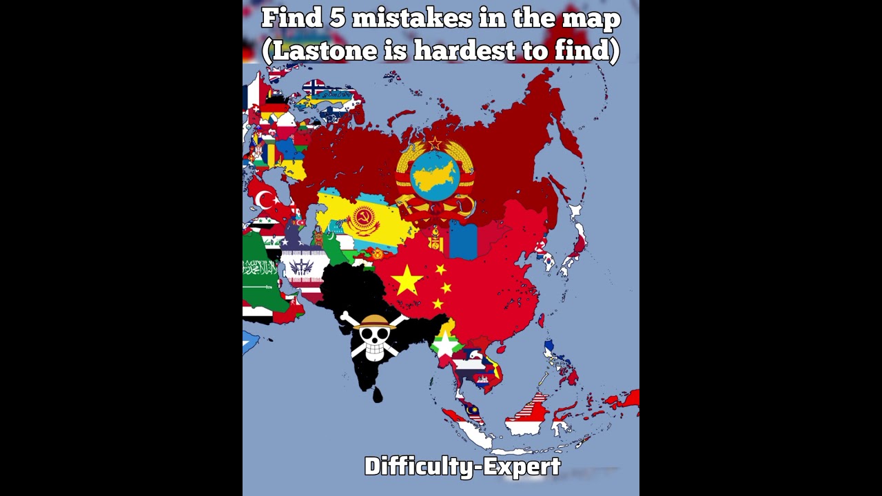 Find the mistakes in the map 🗺 part ^♤■《 #shorts #maps #geography #countries #subscribe