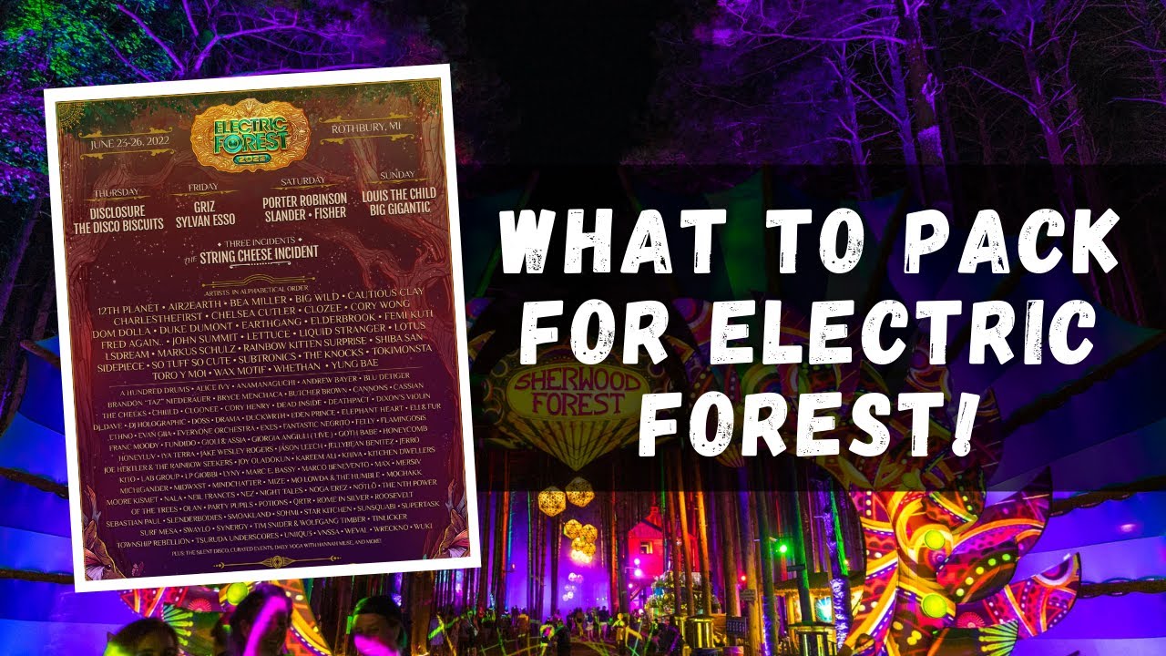 How I'm Preparing for Electric Forest as a First Timer!