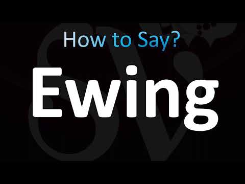 How to Pronounce Ewing (CORRECTLY!)
