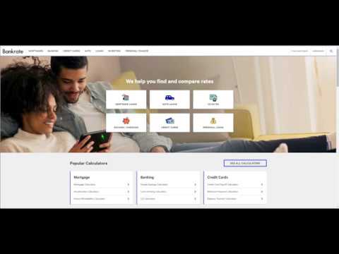 Bankrate.com Tutorial: Find the best savings accounts with the highest rates.