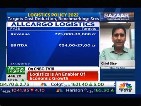 Ravi Jakhar, Chief Strategy Officer at Allcargo Logistics, in conversation with CNBC TV18