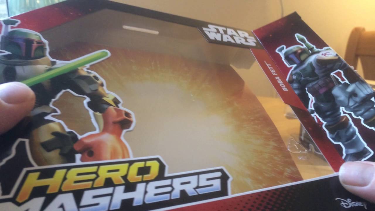 Star Wars Hero Mashers Review Boba Fett and Bossk