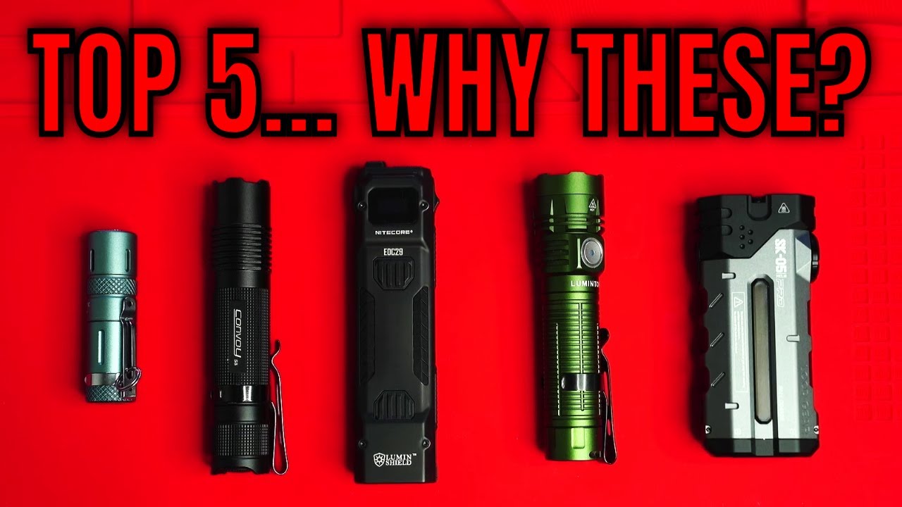 My Top 5 Flashlights 2025 (You’ll Want #1) - What are yours? - LED ...