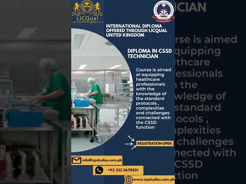 Diploma in CSSD Technician | CSSD Technician