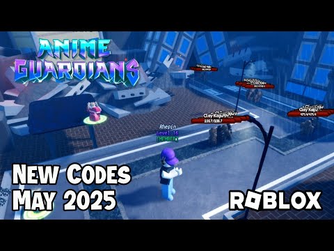 Roblox Anime Guardians New Codes May 2025