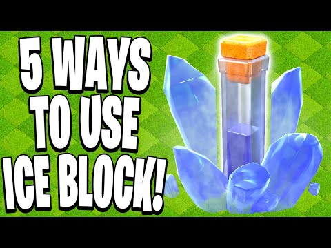 5 Uses for the New Ice Block Spell in Clash of Clans! (Clash of Clans)