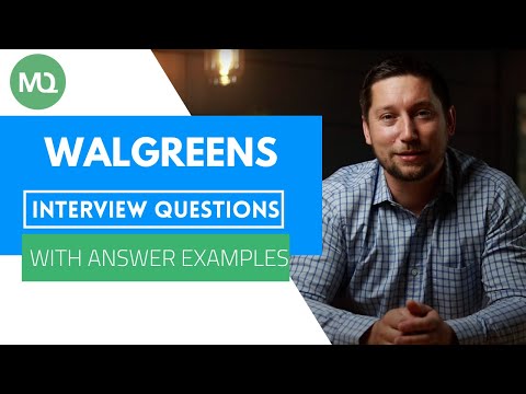 Walgreens Interview Questions with Answer Examples