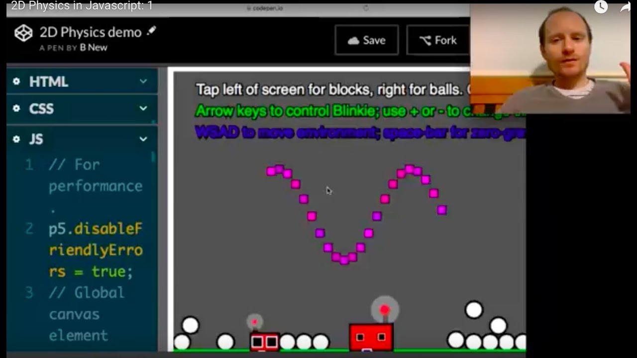2D Physics in Javascript: 1