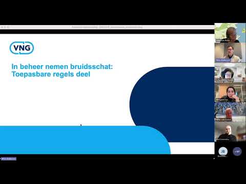 Netwerksessie Omgevingsplan: beheer bruidschat en planvormingsketen onder Omgevingswet (15-12-23)