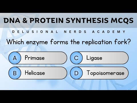 DNA Replication & Protein Synthesis 30 MCQs | Easy to Hard