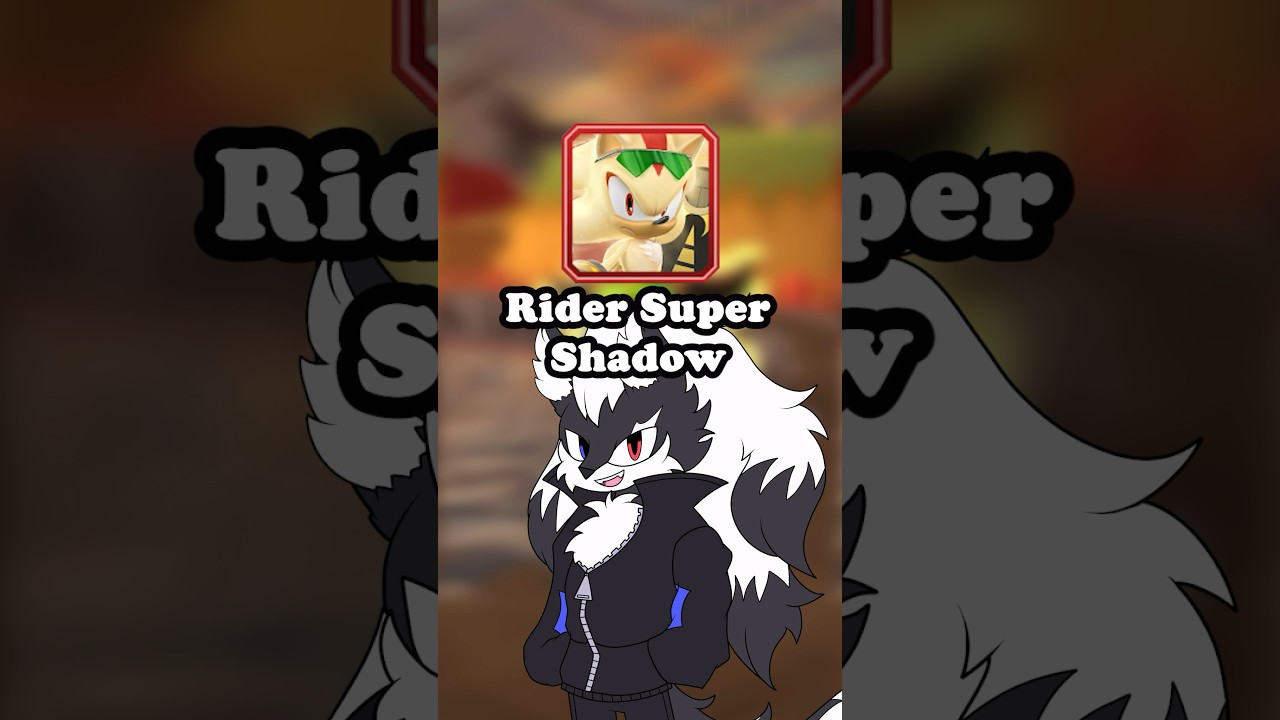 Rider Super Shadow in Sonic Forces #sfsb #sonic #shorts