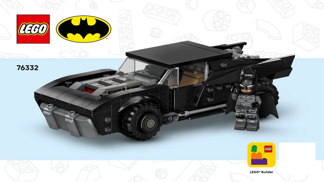 LEGO Instructions - DC Comics Super Heroes - 76332 - The Batman Batmobile - Legendary Batmobile Col…