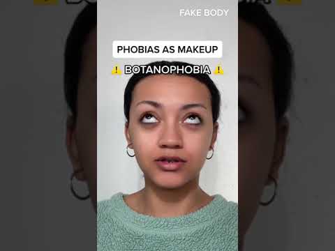 PHOBIAS AS MAKEUP - BOTANOPHOBIA | Dominique Allison