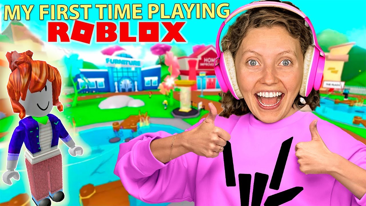 My First Time Playing ROBLOX!! | Grace Sharer Gaming