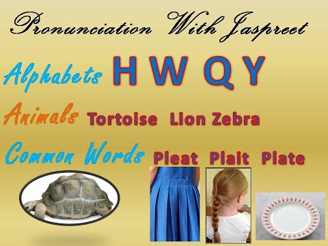 Pronunciation - With Jaspreet - Commonest Mispronunciation