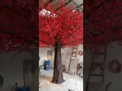 artificial peach blossom tree #home #garden #peach #tree #cherry #fiberglass #decoration