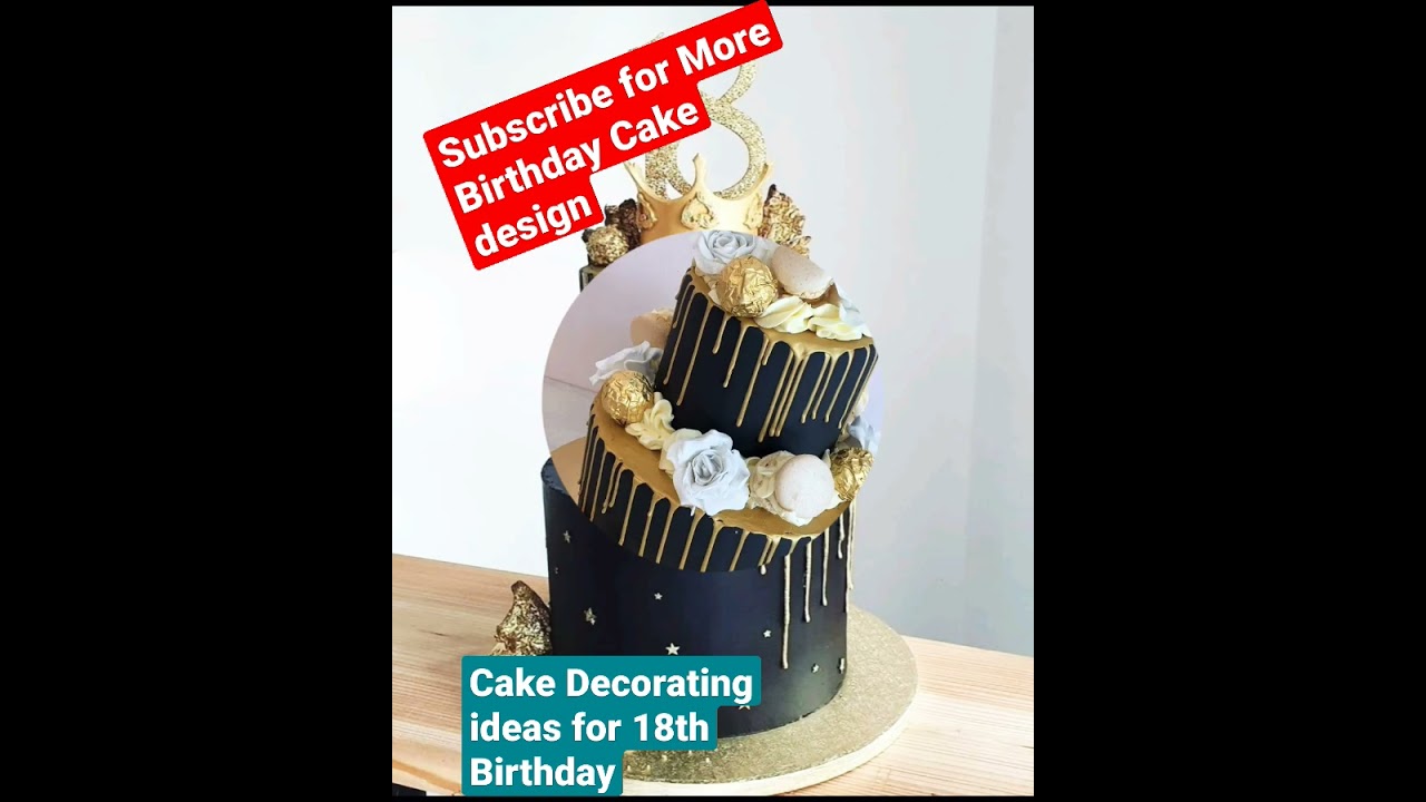 18th Birthday Cakes