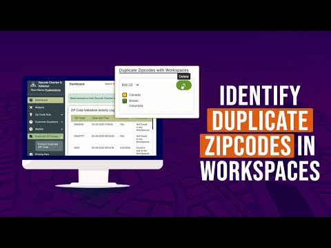 Wix: How to Identify Duplicate Zip Codes in Workspaces | Zipcode Checker & Validator Wix App