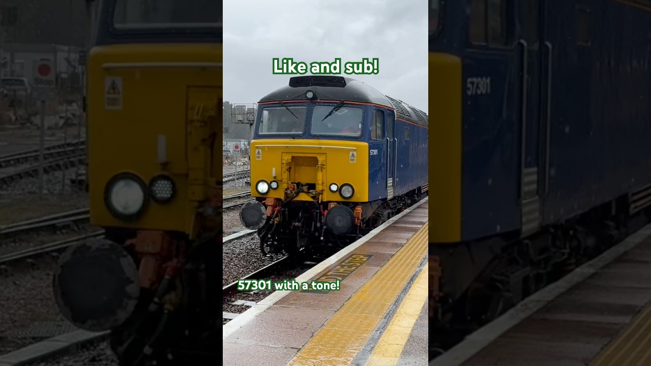 57301 leaves Exeter st David’s 6 with a 1 tone! 03/09/25!