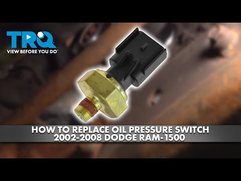 How to Replace Oil Pressure Switch 2002-2008 Dodge Ram 1500