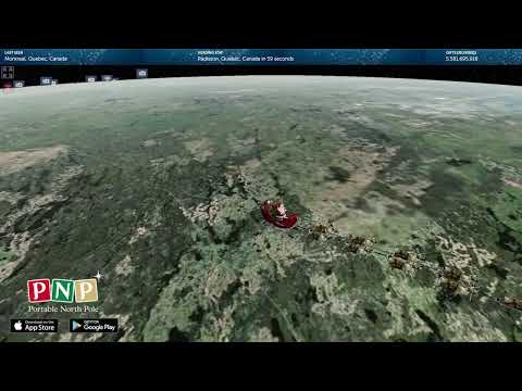 NORAD #Santa Tracker Live!