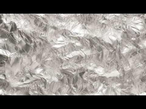 seamless ripped and crumpled silver aluminim foil background texture high resolution 3d rendering