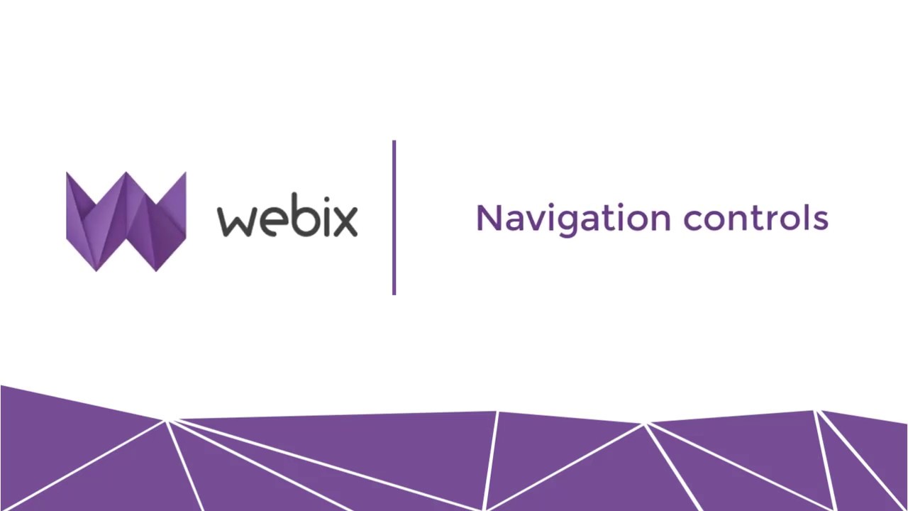 Webix Basics: Navigation Components