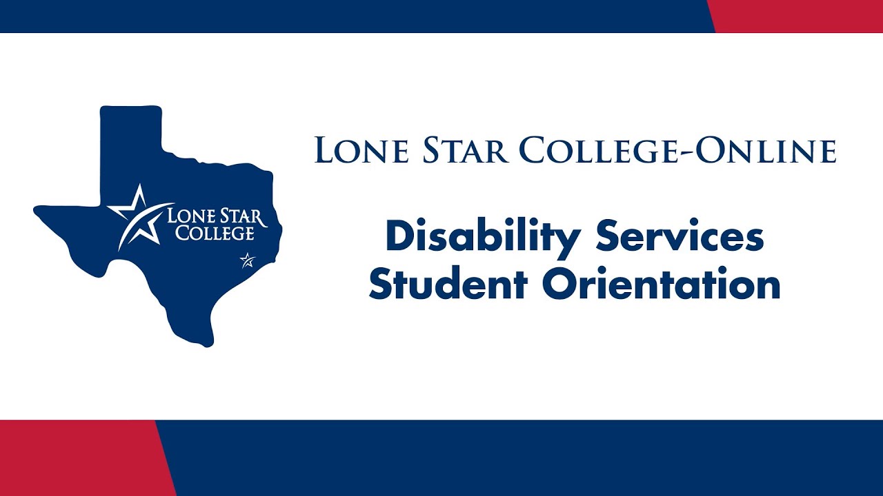 Disability Services Student Orientation