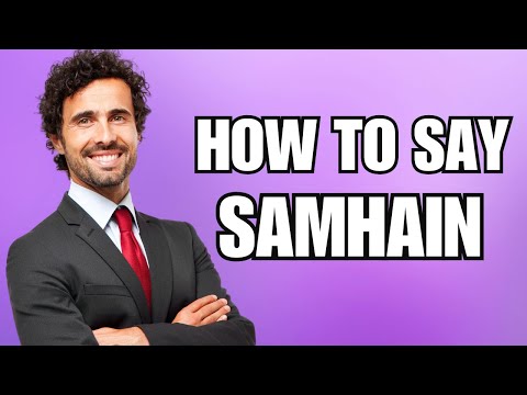How To Pronounce Samhain (Correctly)