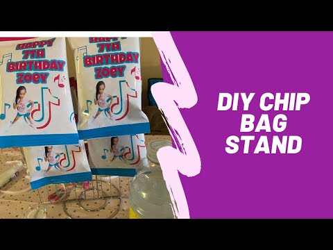 DIY DOLLAR TREE CHIP BAG STAND: Only $5/ THICK WATER PRANK ON MY COUSIN *Hilarious*