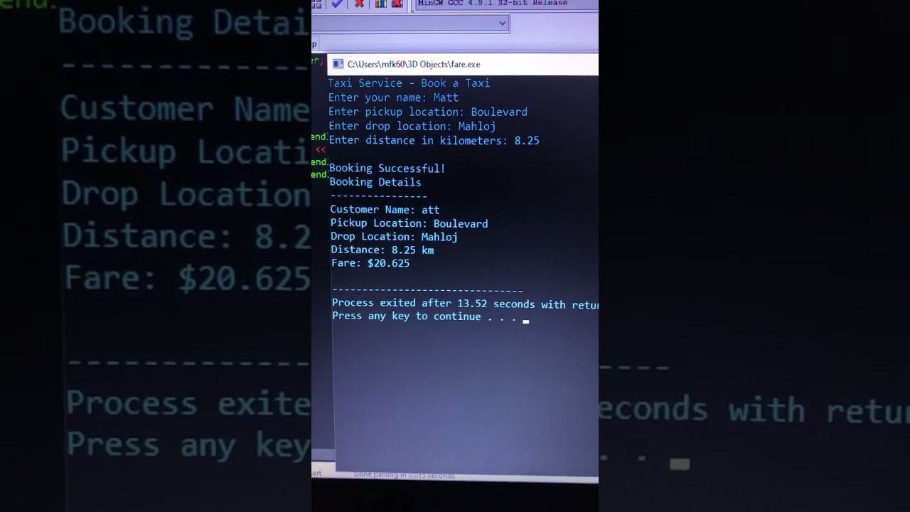 fare calculation c++ #code #cpp #codemasters #coderstokyo #coding #codinglife #codingninja #coders